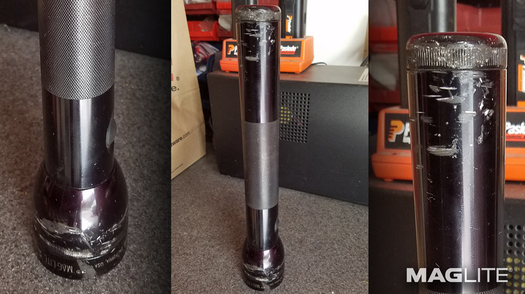 Perfectly Functional After 7,500 lbs of Truck – Maglite