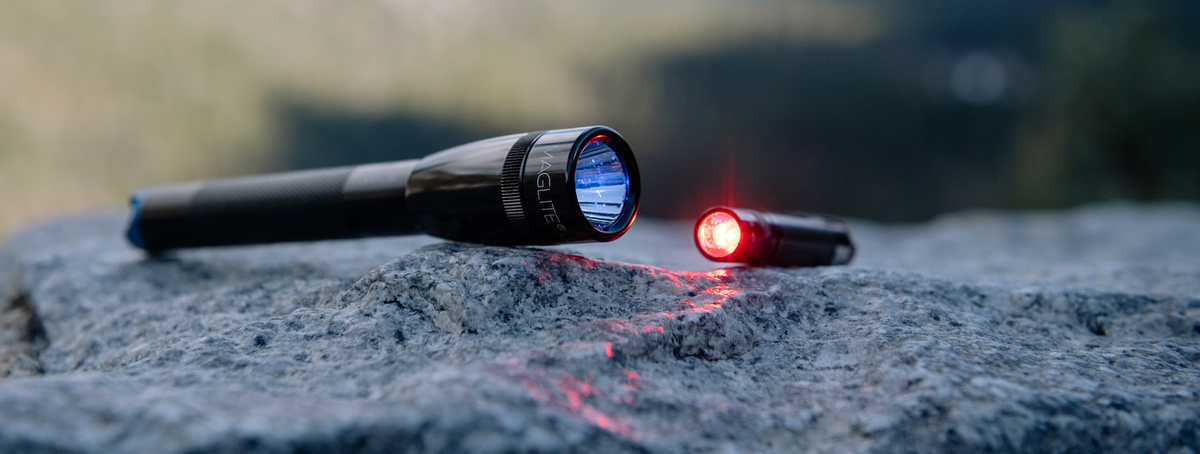 Spectrum Maglite Flashlight with Color LED Options